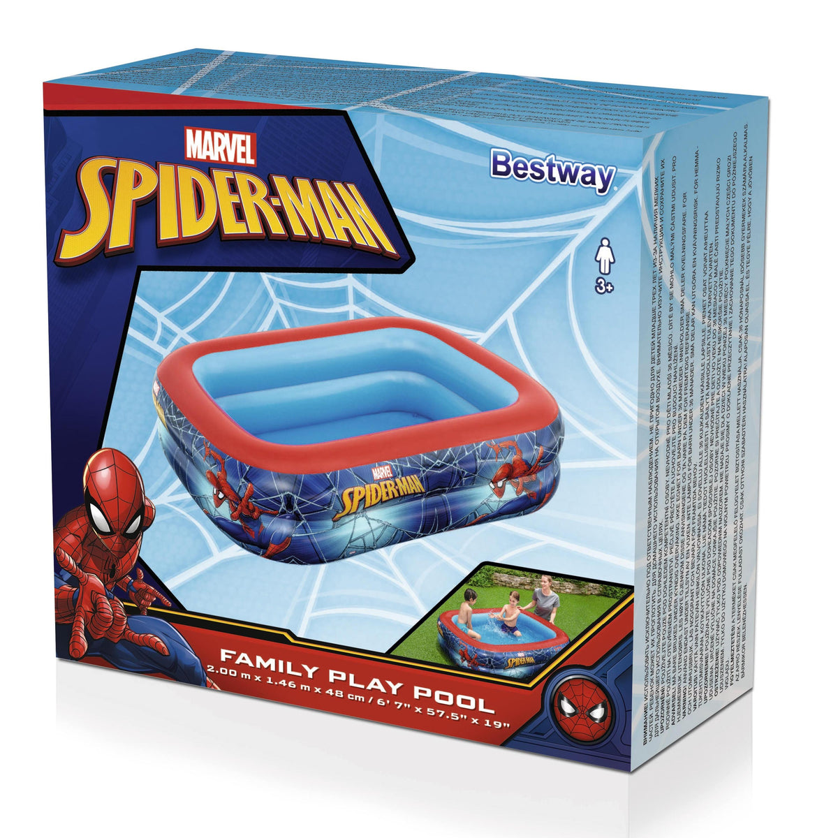 PISCINA INFLABLE SPIDERMAN – Mundoline.store